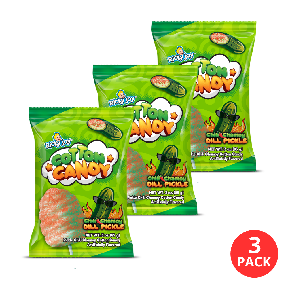 Ricky Joy Cotton Candy Chili Chamoy Dill Pickle – Ricky Joy Shop