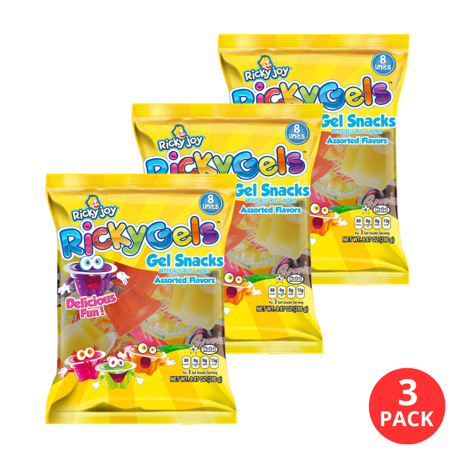 Ricky Joy® Ricky Gels™ Gel Snacks – Ricky Joy Shop
