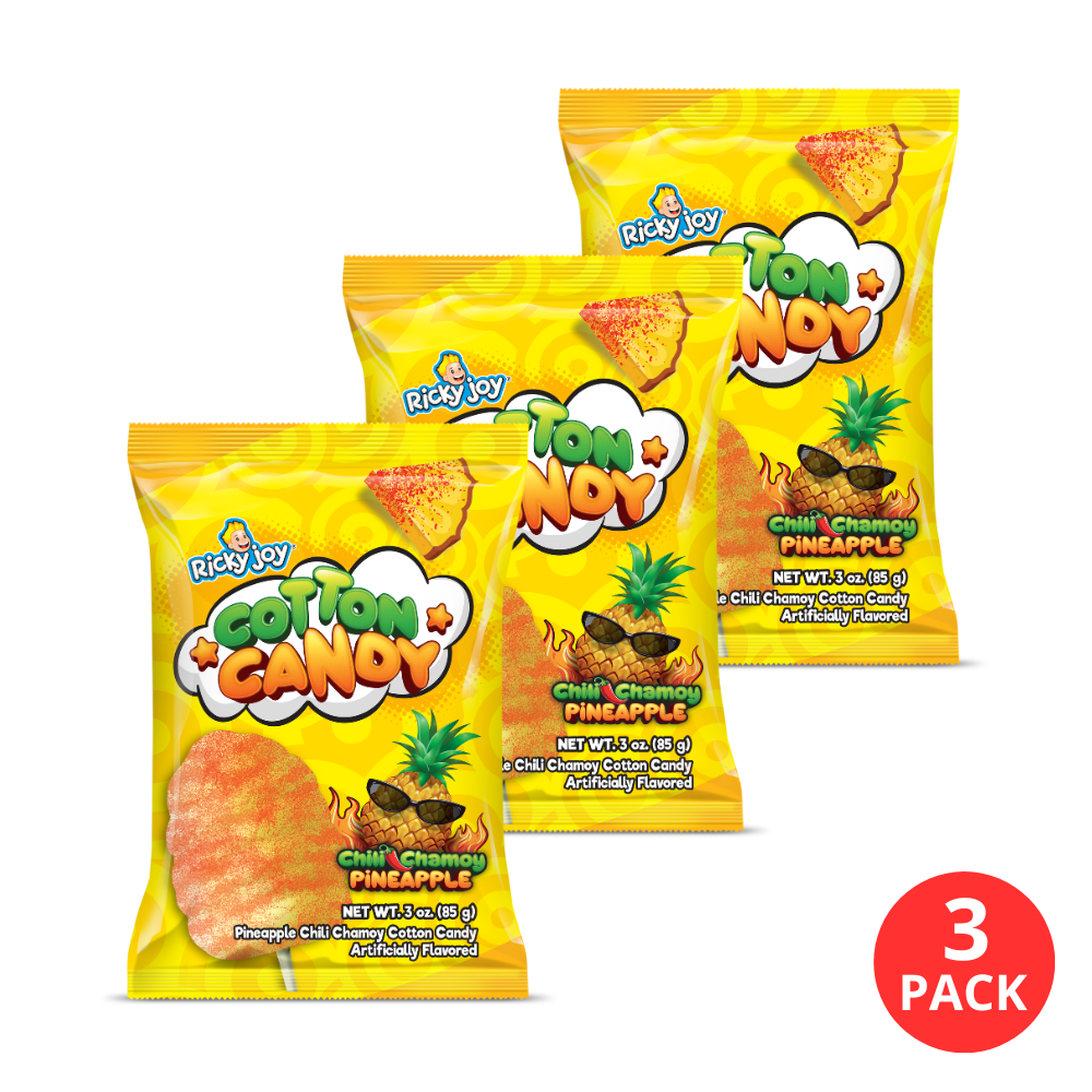 Ricky Joy Cotton Candy Chili Chamoy Pineapple – Ricky Joy Shop