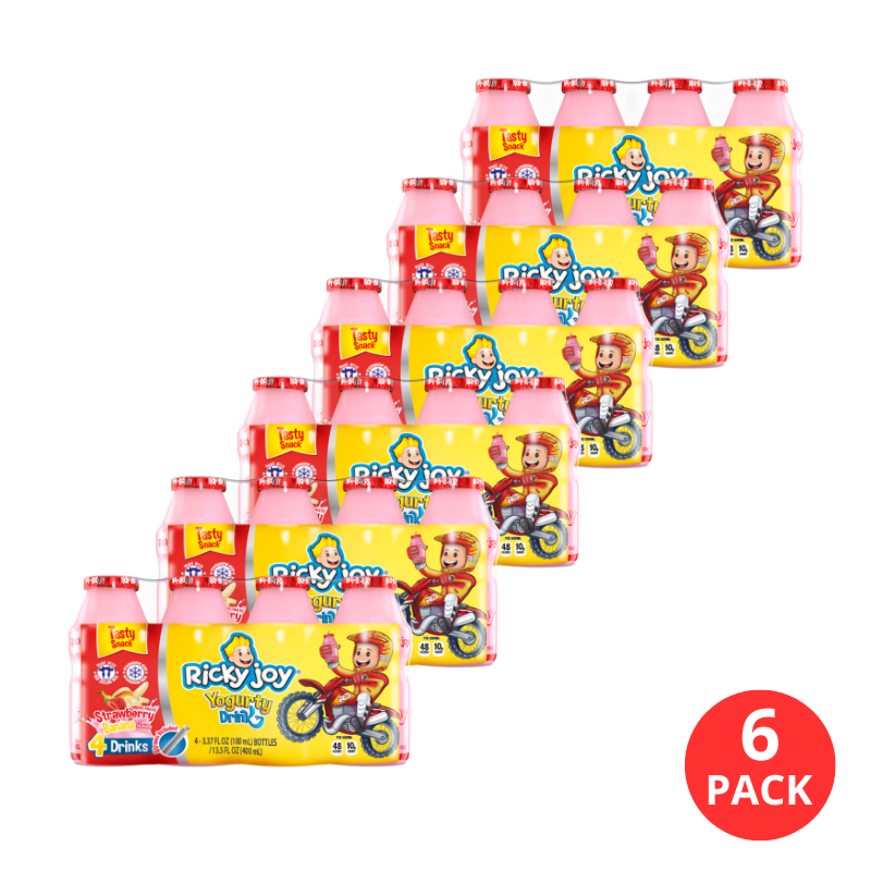 Ricky Joy® Yogurty Drink Strawberry Banana Flavor – Ricky Joy Shop