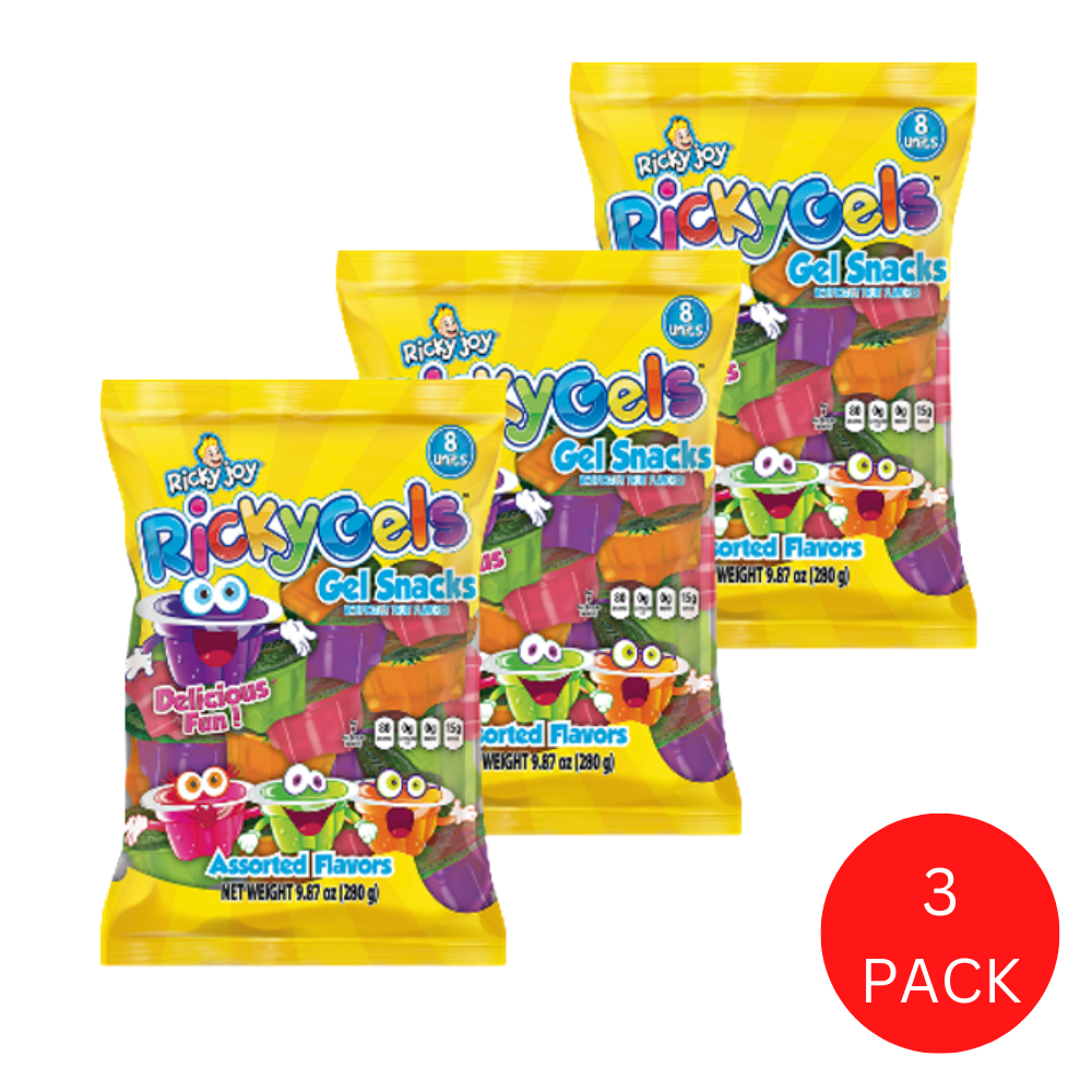Ricky Joy® Ricky Gels™ Gel Snacks – Ricky Joy Shop